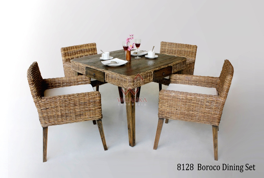 Boroco Dining Set - Indonesia Teak Java Furniture Manufacturer ...