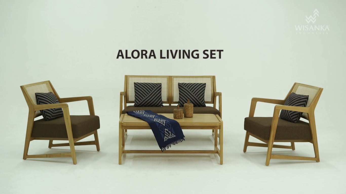 ALORA LIVING SET - Indonesia Teak Java Furniture Manufacturer