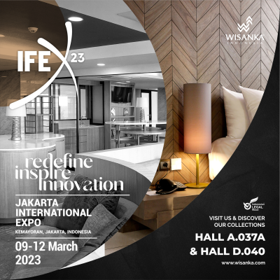 Exposición de muebles de Indonesia | Wisanka en IFEX 2023